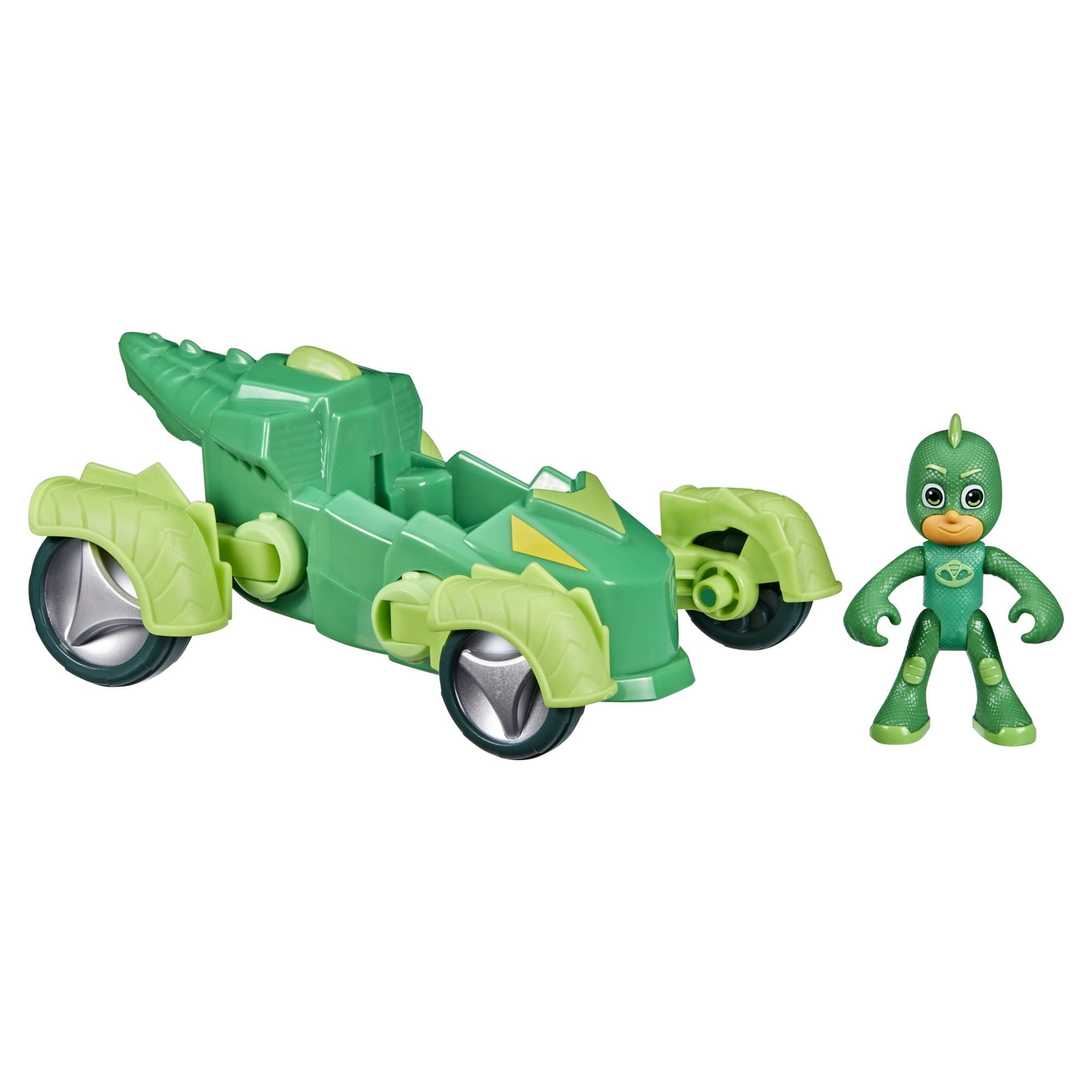 PJ Masks Gekko Deluxe Vehicle, Preschool Car and Action Figure ...