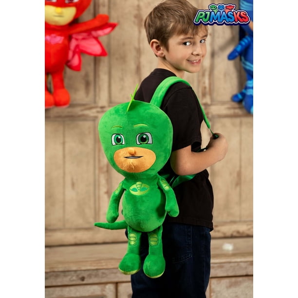 PJ Masks Gekko Plush Backpack - Walmart Business Supplies