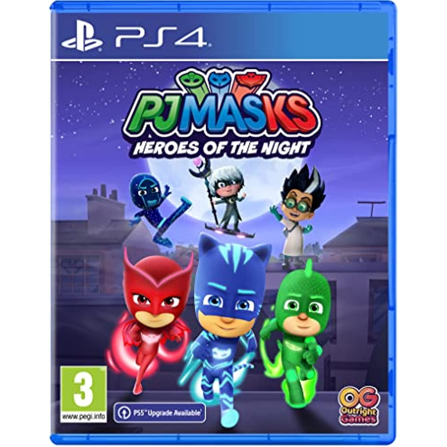PJ Masks Heroes of the Night World Video Game for PS4 / Playstation ...