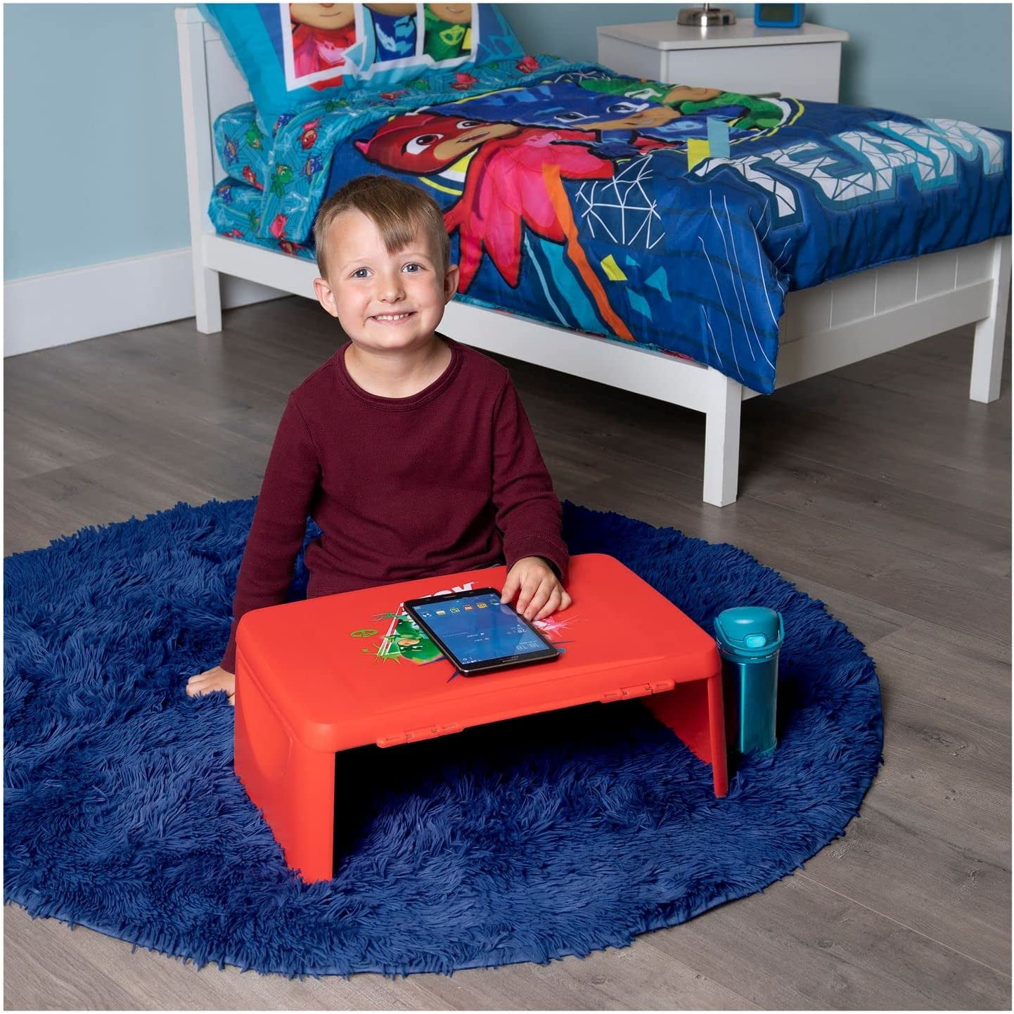 PJ Masks Kids Lap Desk with Storage - Folding Lid and Collapsible ...