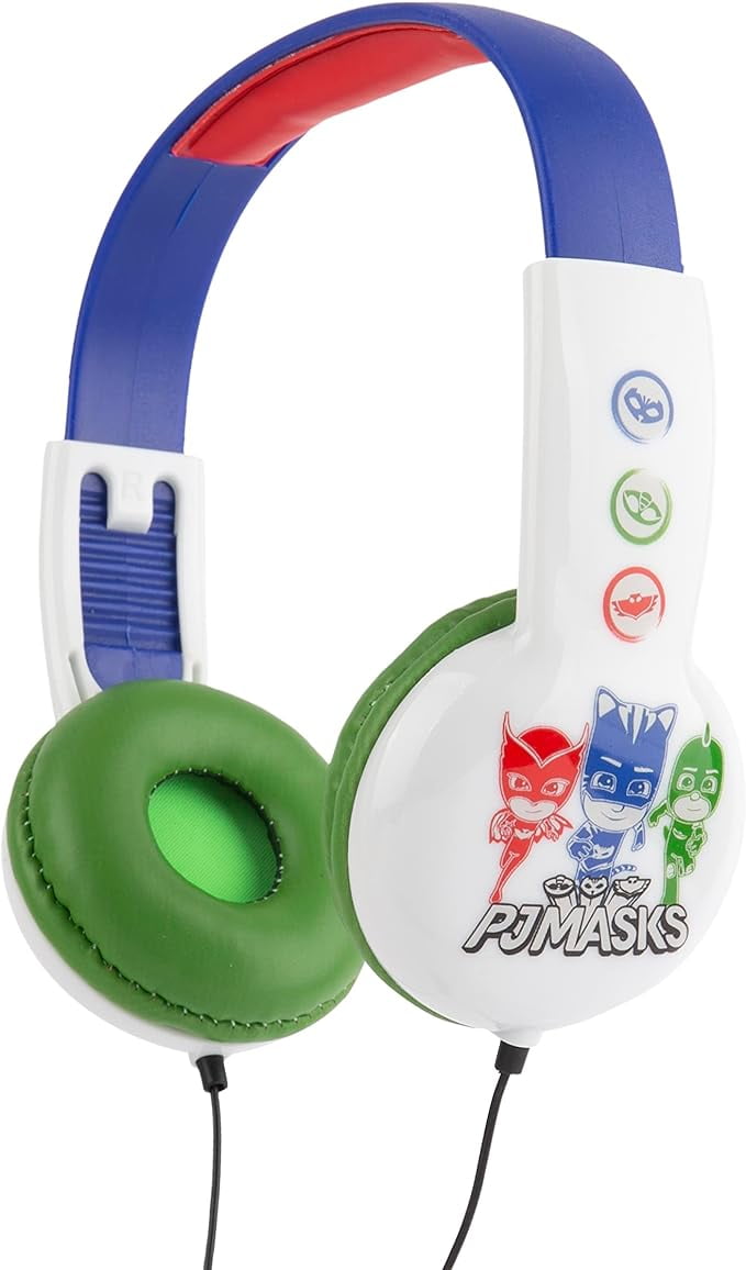 PJ Masks Kids Safe Over The Ear Headphones HP2-03120| Kids Headphones ...