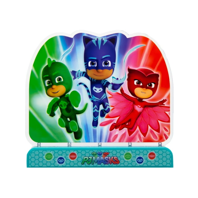 PJ Masks LED Light Up Centerpiece Decoration, 4.75 x 4.5 in, 1ct ...