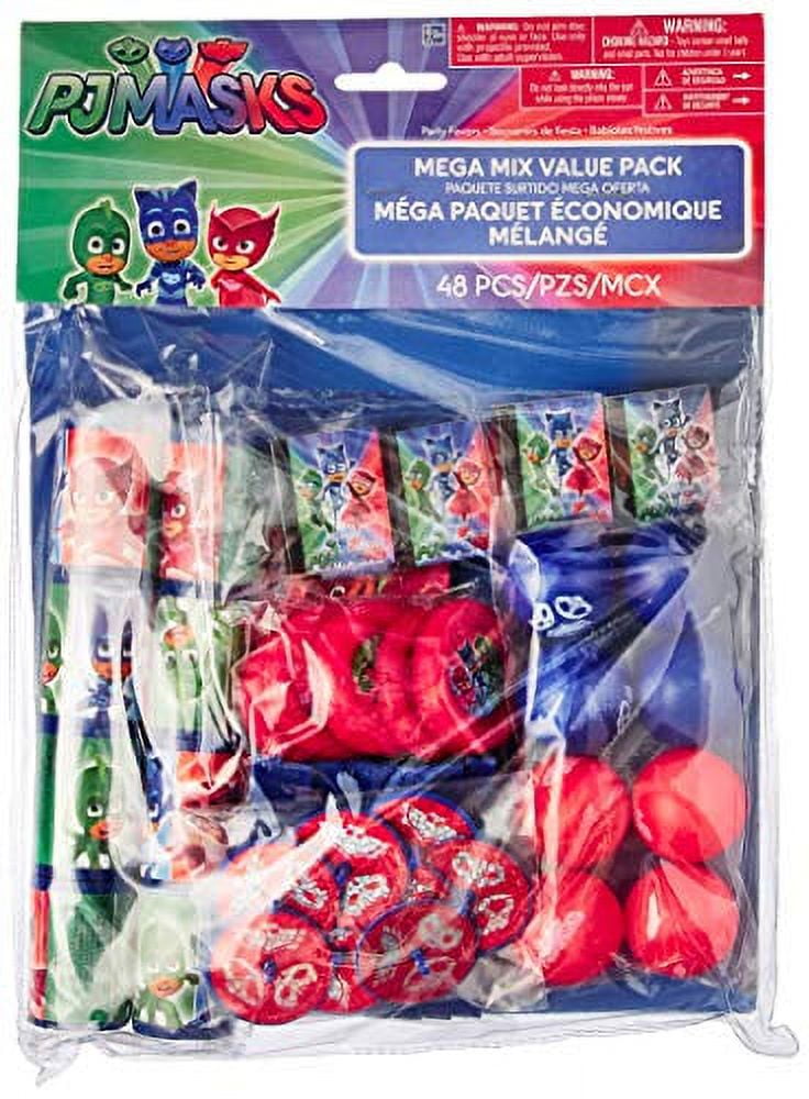 PJ Masks Mega Mix Party Favors Value Pack - Walmart.com