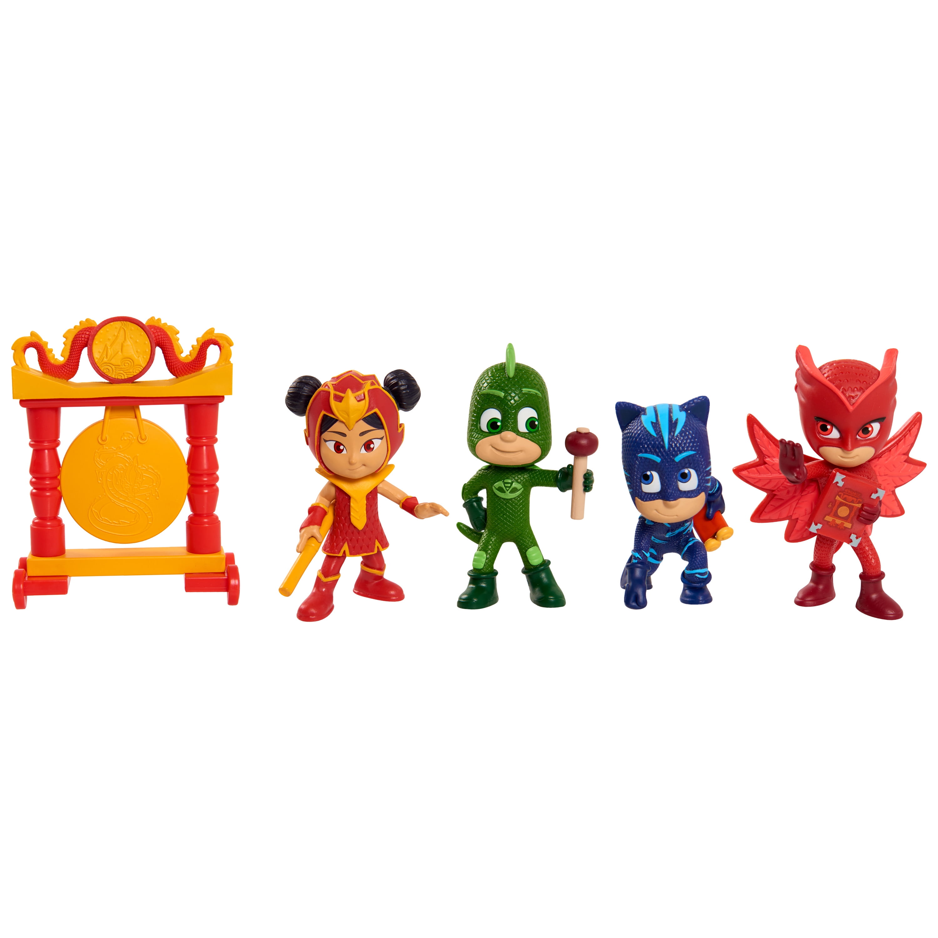 PJ Masks Mystery Mountain Collectible Figures, 5 Pieces for PJ Masks ...