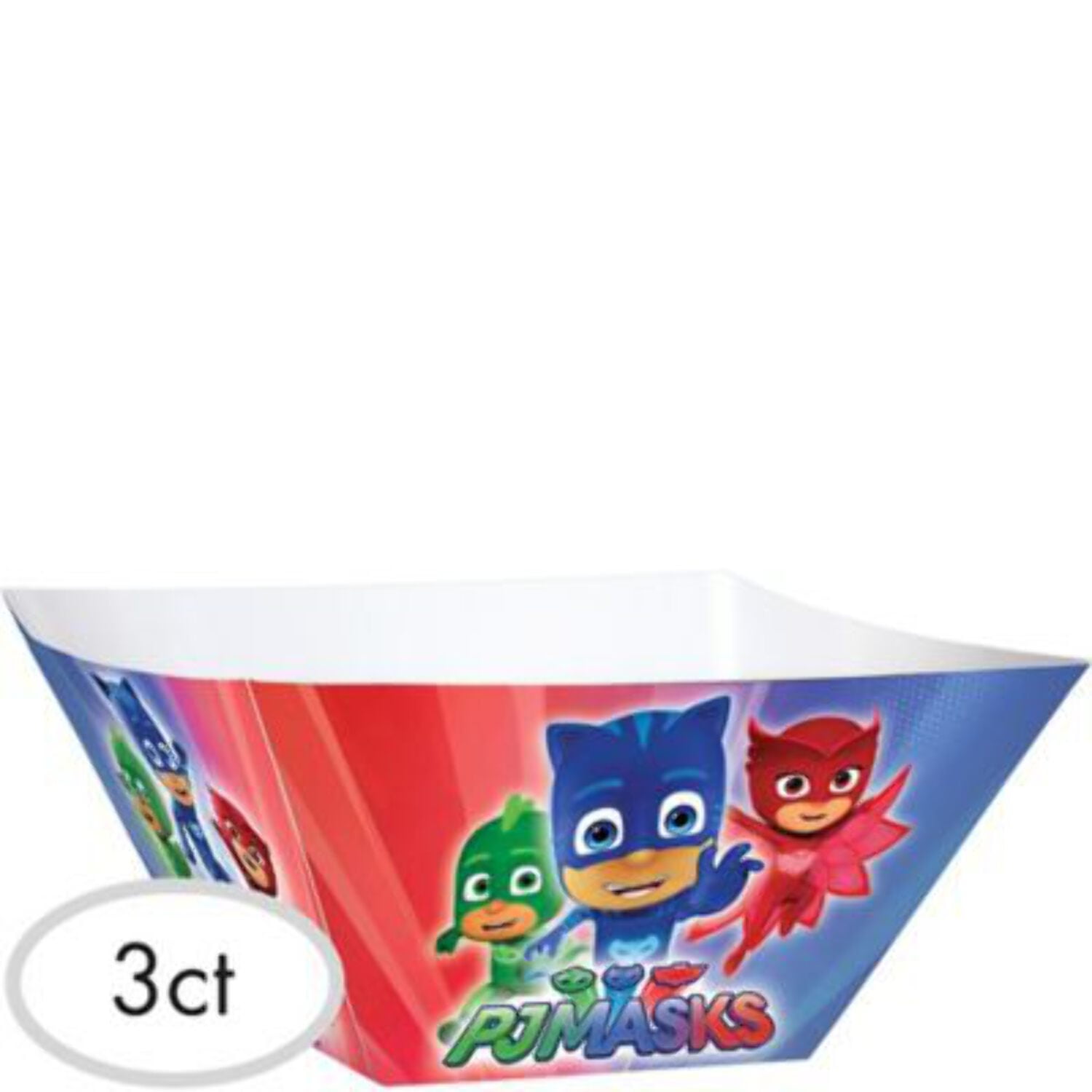 PJ Masks Paper Bowls (3ct) - Walmart.com