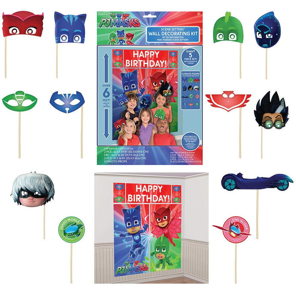 PJ Masks Photobooth Kit (17 Pieces) - Walmart.com