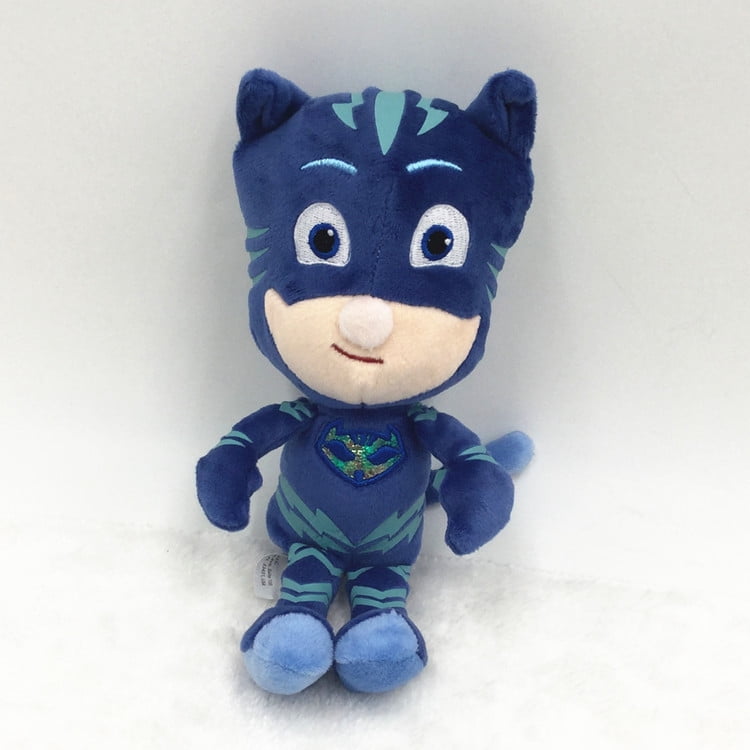 PJ Masks Plush Toy Set - Catboy, Gekko, Owlette & Romeo Characters ...