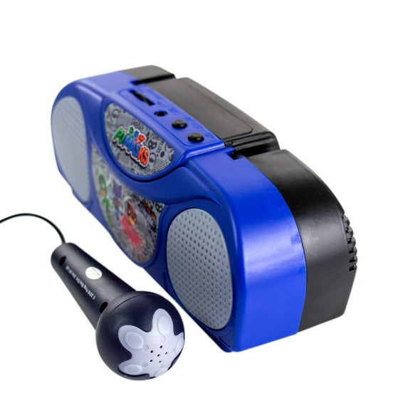 PJ Masks Portable Radio Karaoke Machine with Microphone Blue - Walmart.com