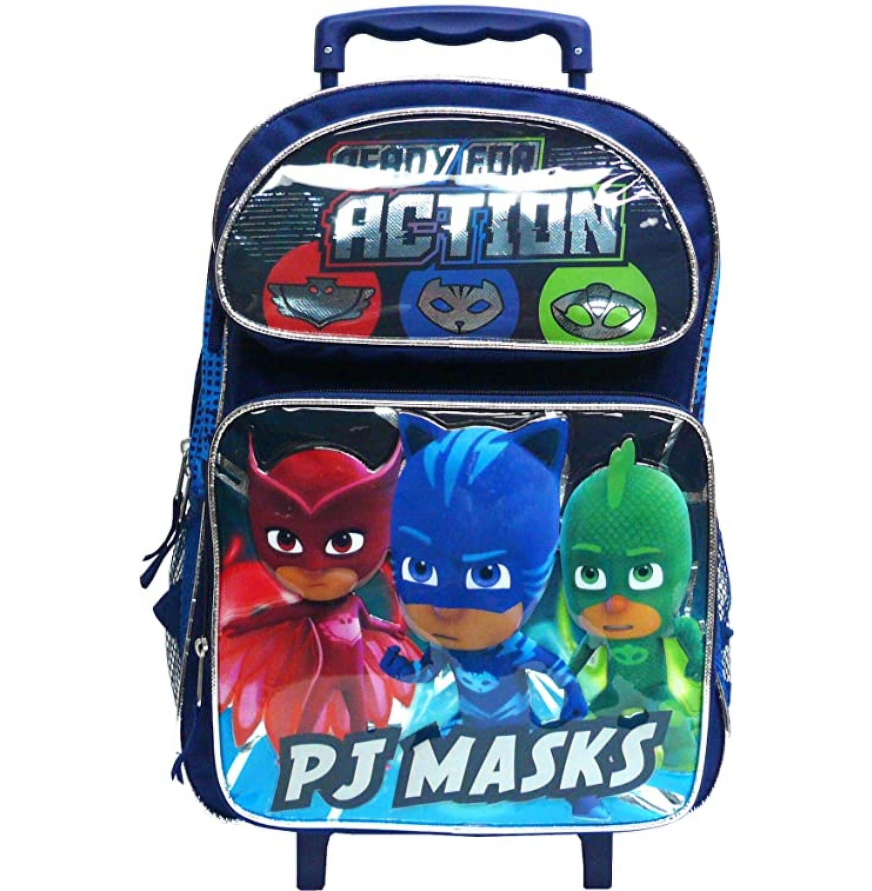 PJ Masks Ready for Action 16" Rolling Backpack - Walmart.com