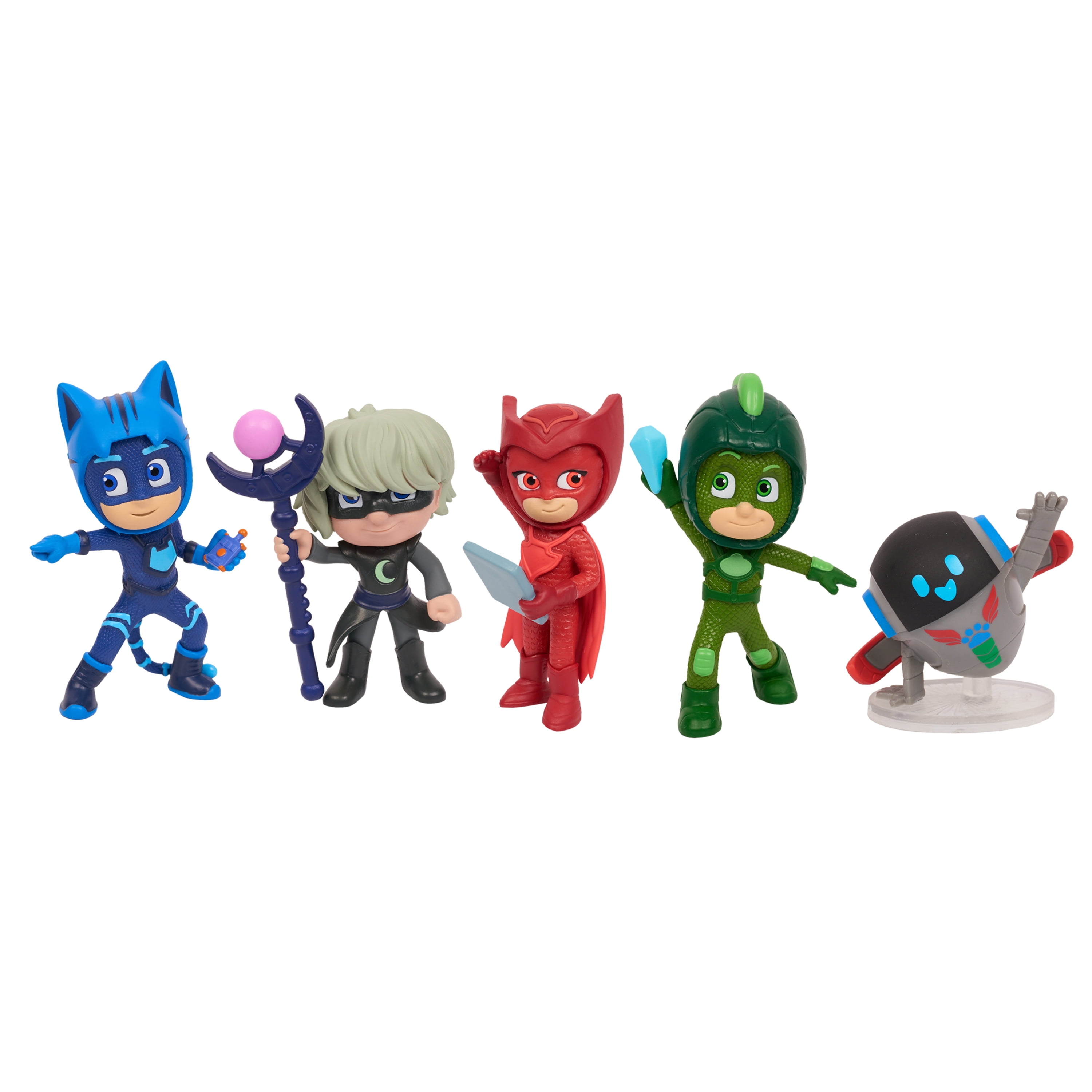 PJ Masks Super Moon Adventure Collectible Figures - 5 Pack - Walmart.com