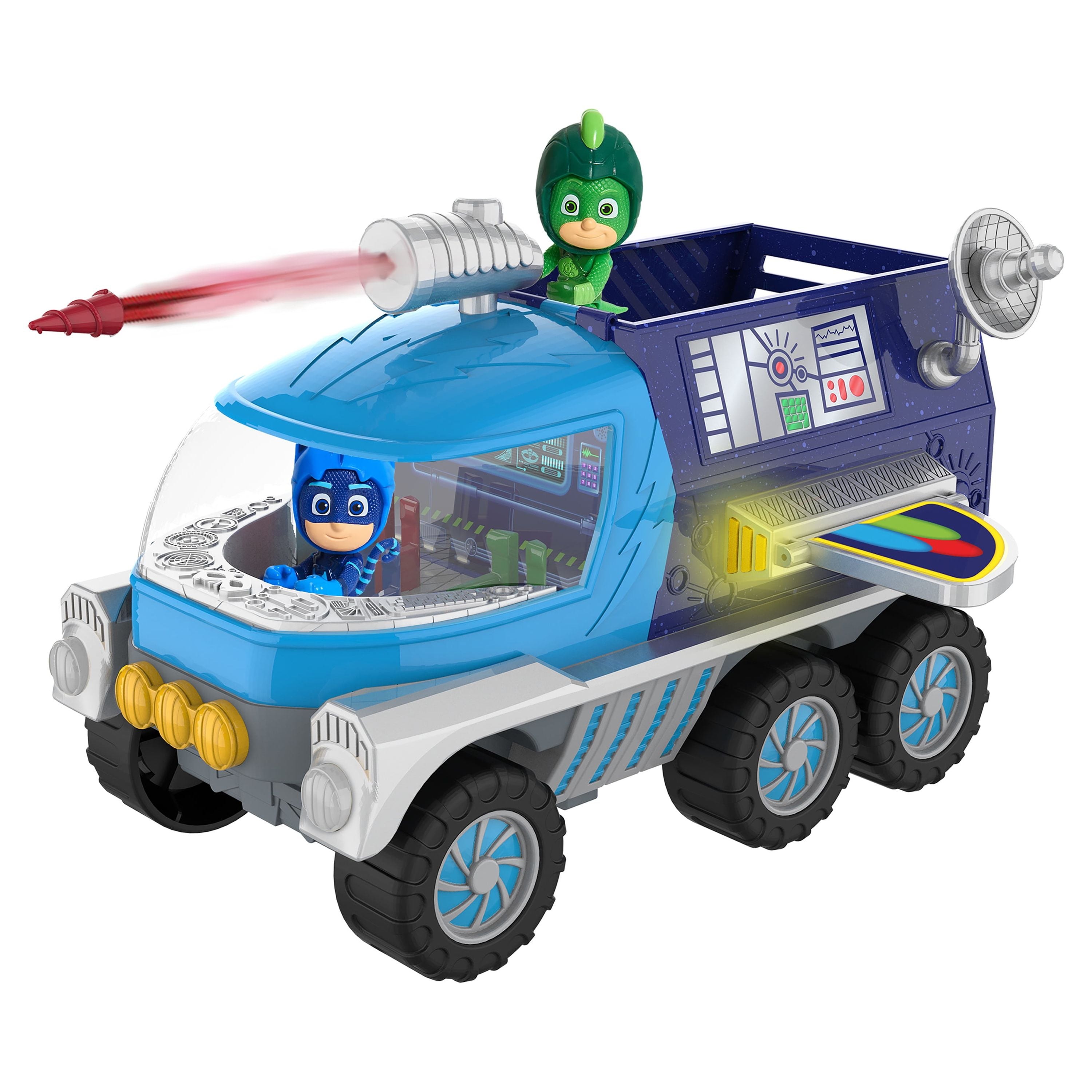 Free Shipping! PJ Masks Super Moon Adventure Mega Rover, Kids Toys for ...