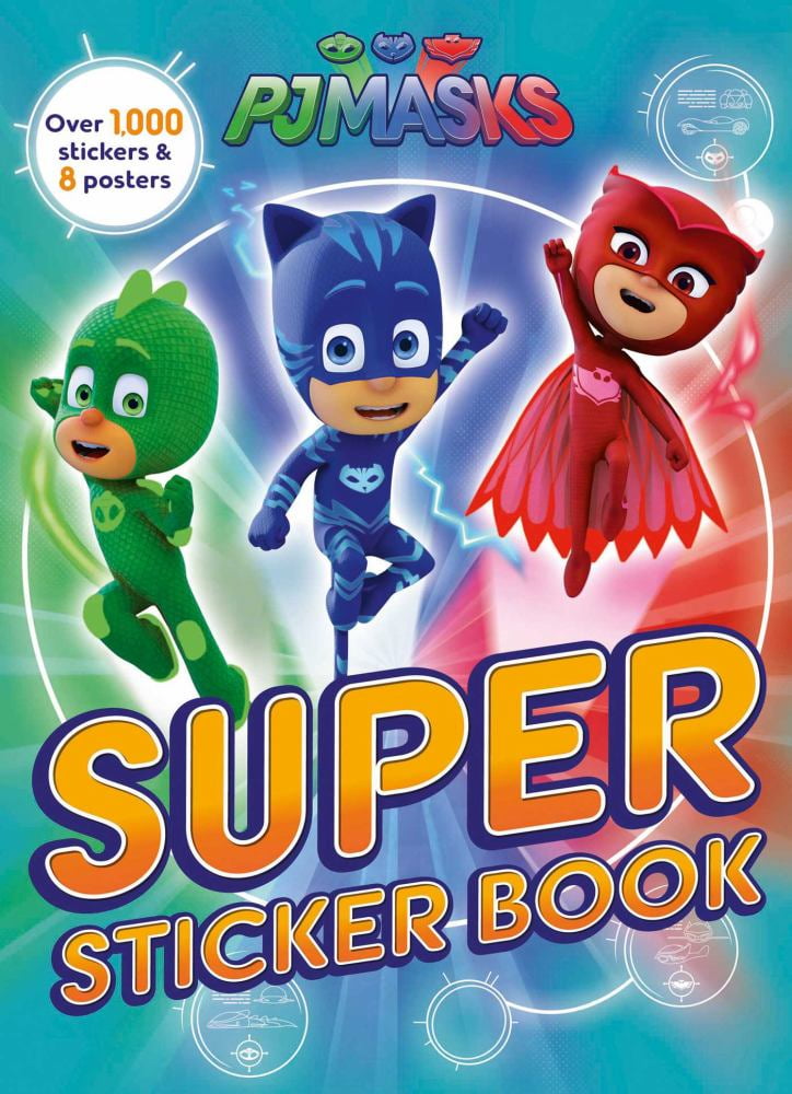 PJ Masks: Super Sticker Book (Paperback) - Walmart.com