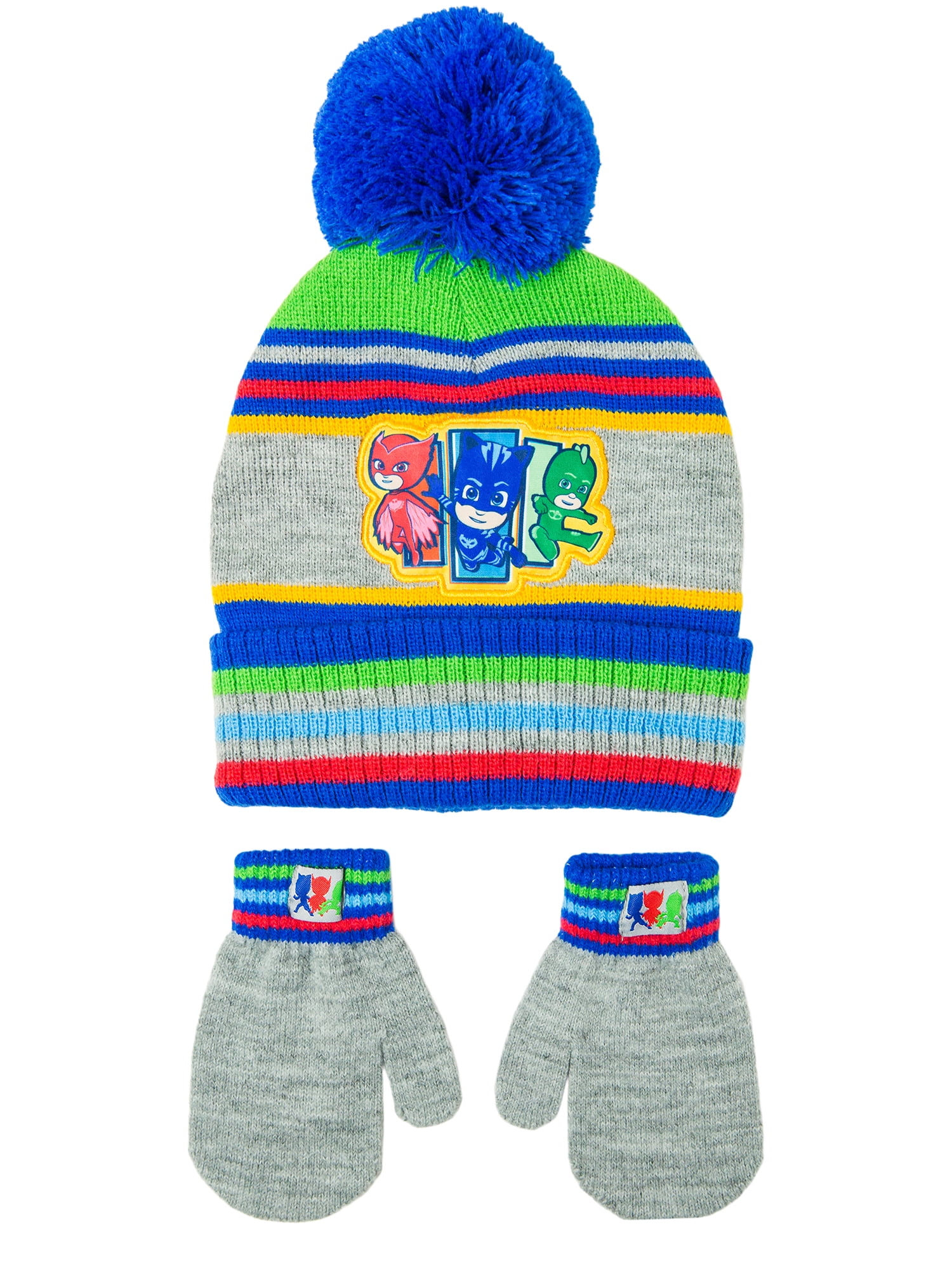 PJ Masks Toddler Boy Cold Weather Beanie Set - Walmart.com