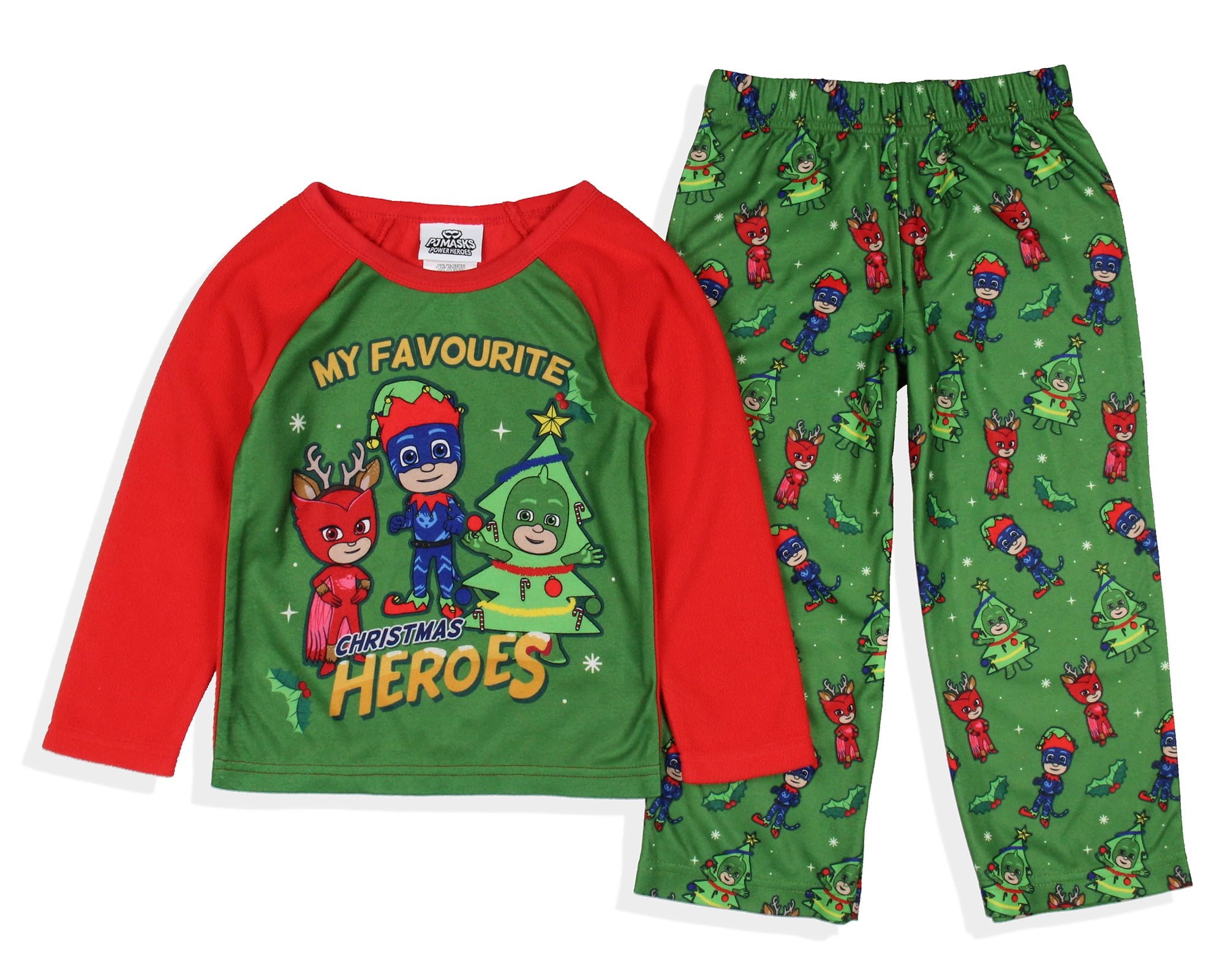 PJ Masks Toddler Boys' Gekko Catboy Owlette My Favorite Christmas ...