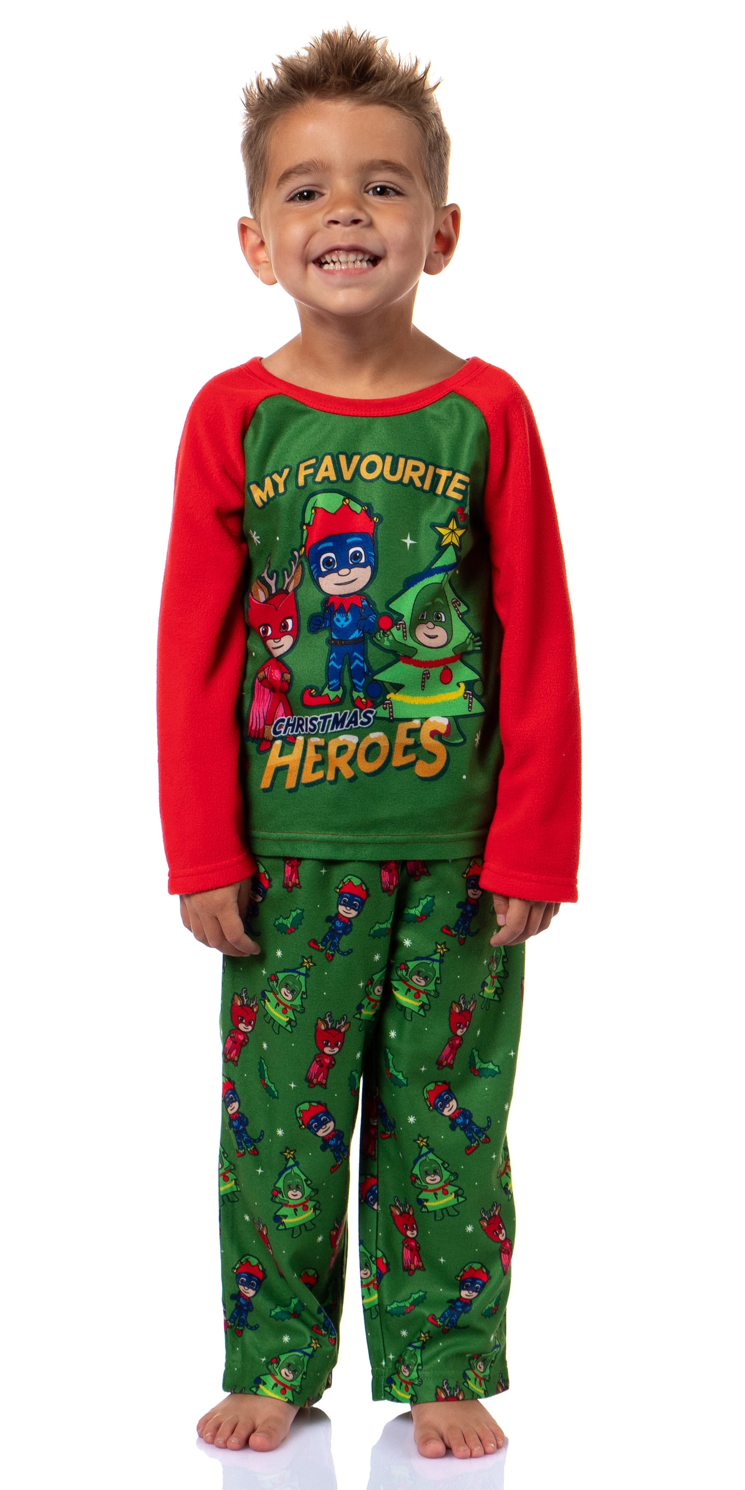 PJ Masks Toddler Boys' Gekko Catboy Owlette My Favorite Christmas ...