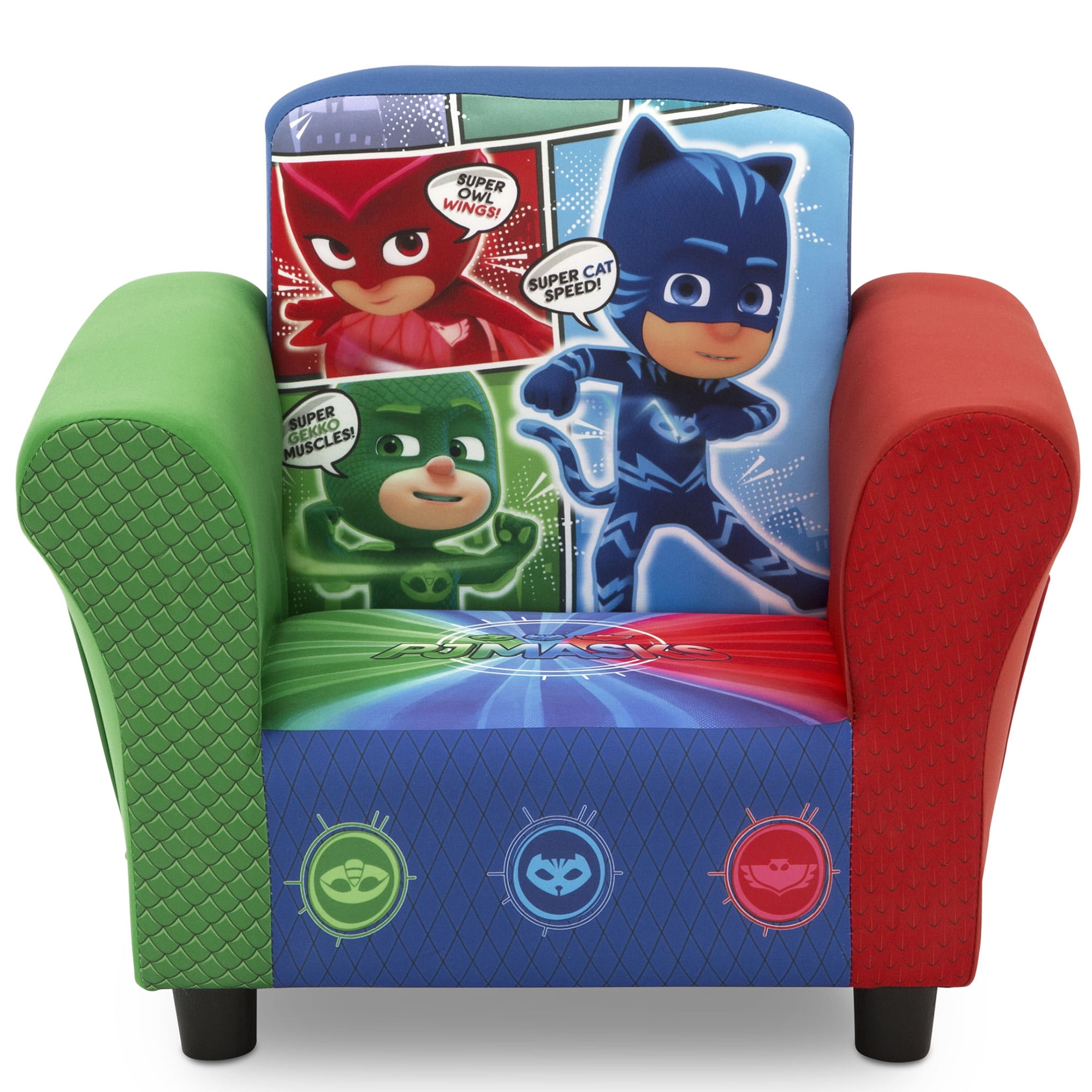 PJ Masks Kids Upholstered Chair by Delta Children - Walmart.com