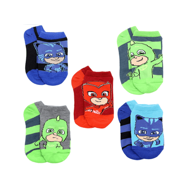 PJ Masks Kids Toddler Boys Girls 6 Pack Quarter Style Socks Set ...