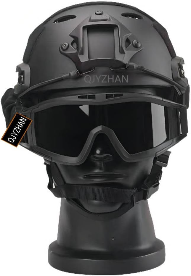 PJ Tactical Fast and Airsoft Goggles Tactical Safety Goggles Anti Fog ...