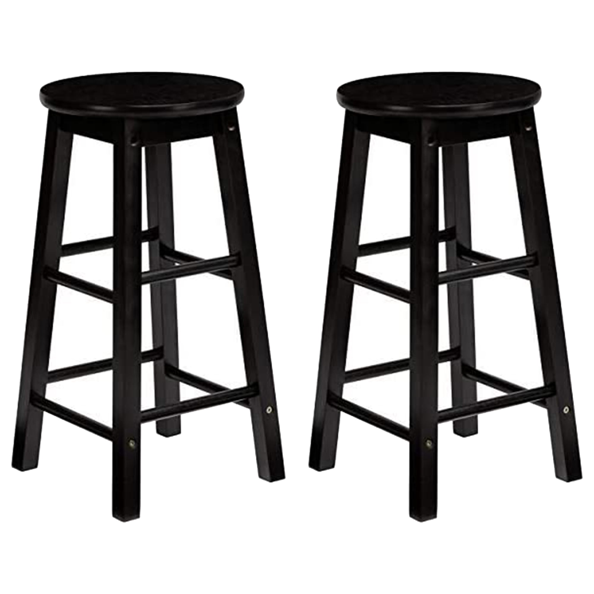 "PJ Wood Classic 29"" High Barstools for Dining Room & Small Spaces ...