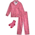 PJ's & Presents Girls' Christmas Pajamas - 2-Piece Flannel Christmas ...