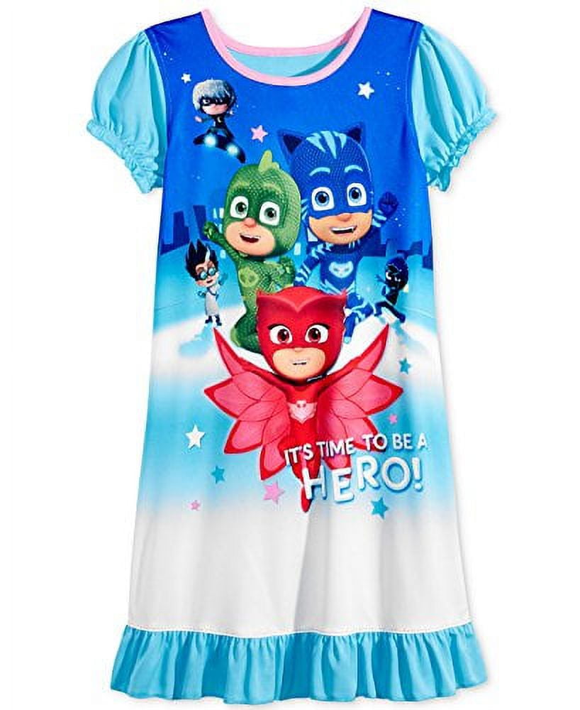 PJMASKS Pj Mask Little Girls Nightgown Pajamas - Walmart.com