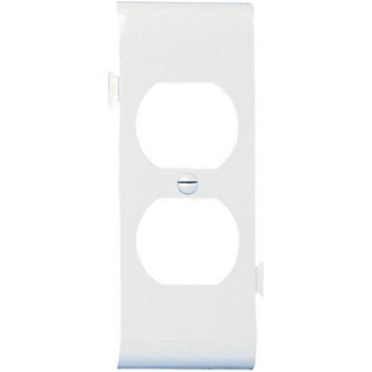 PJSC8W Sectional Duplex Receptacle Wall Plate, White - Walmart.com