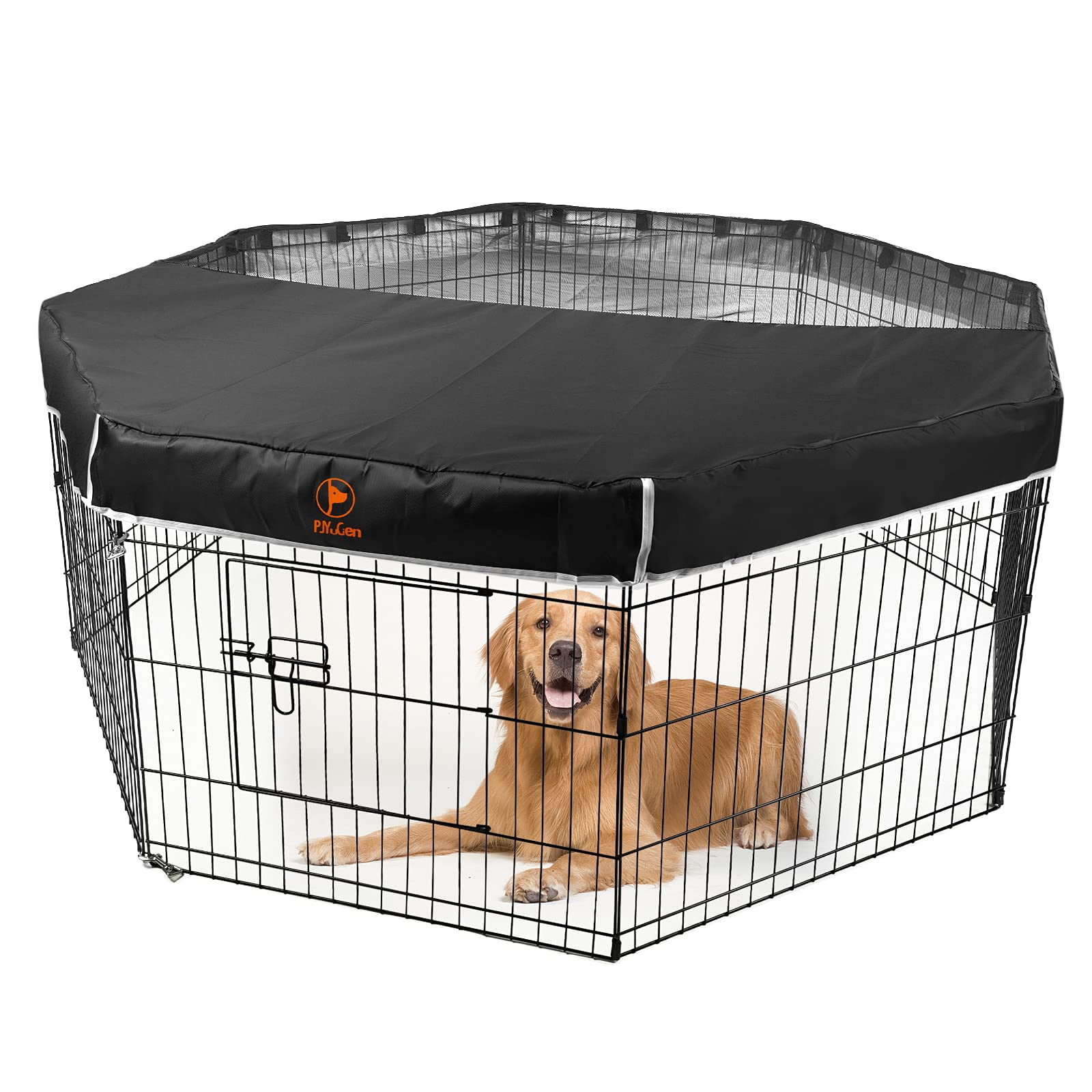 PJYuCien Dog Playpen Mesh Top Cover, ATT1Fits 24 Inch 8 Panels Regular ...