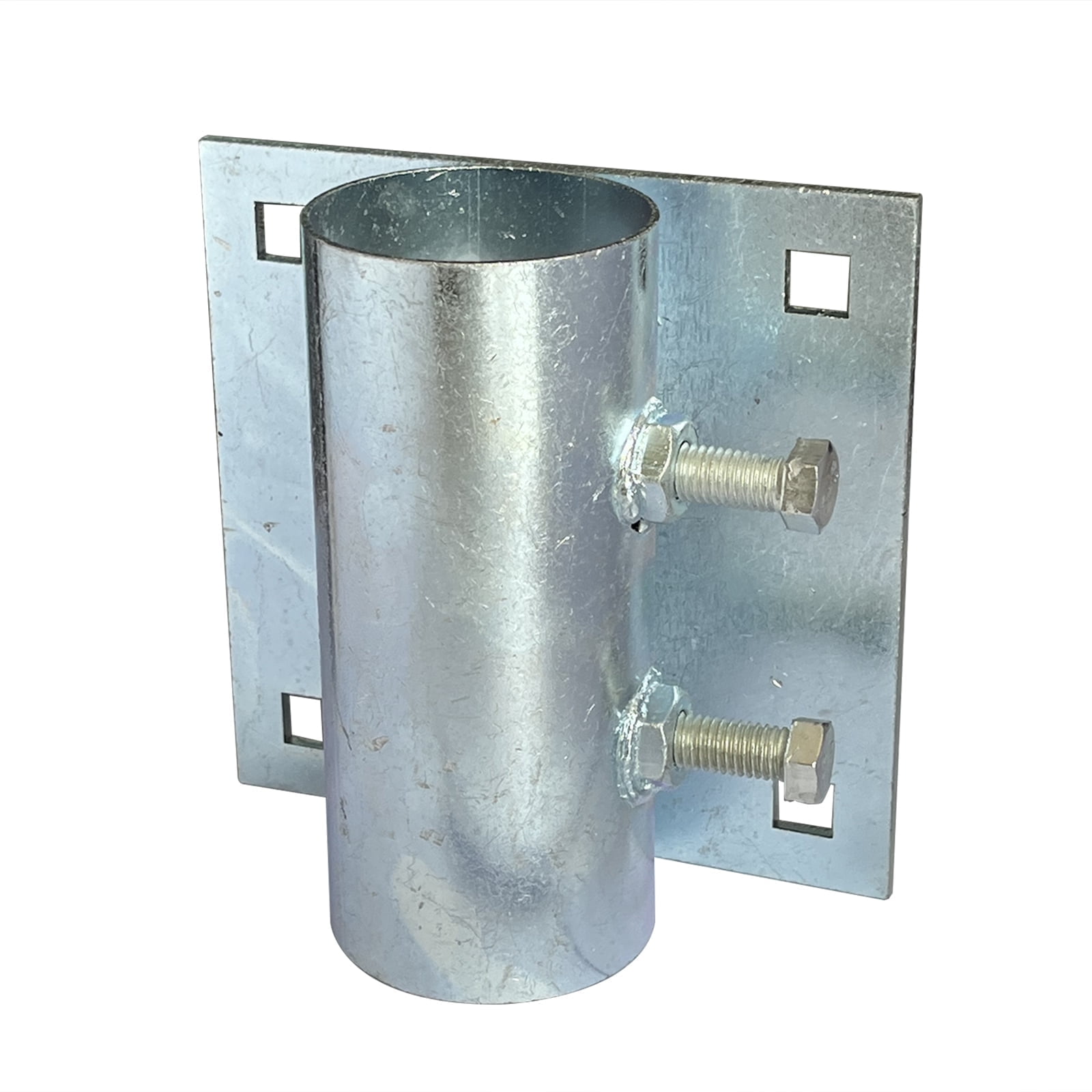 PJZ Galvanized Side Leg Pipe Holder, Stationary Hardware Heavy Duty ...