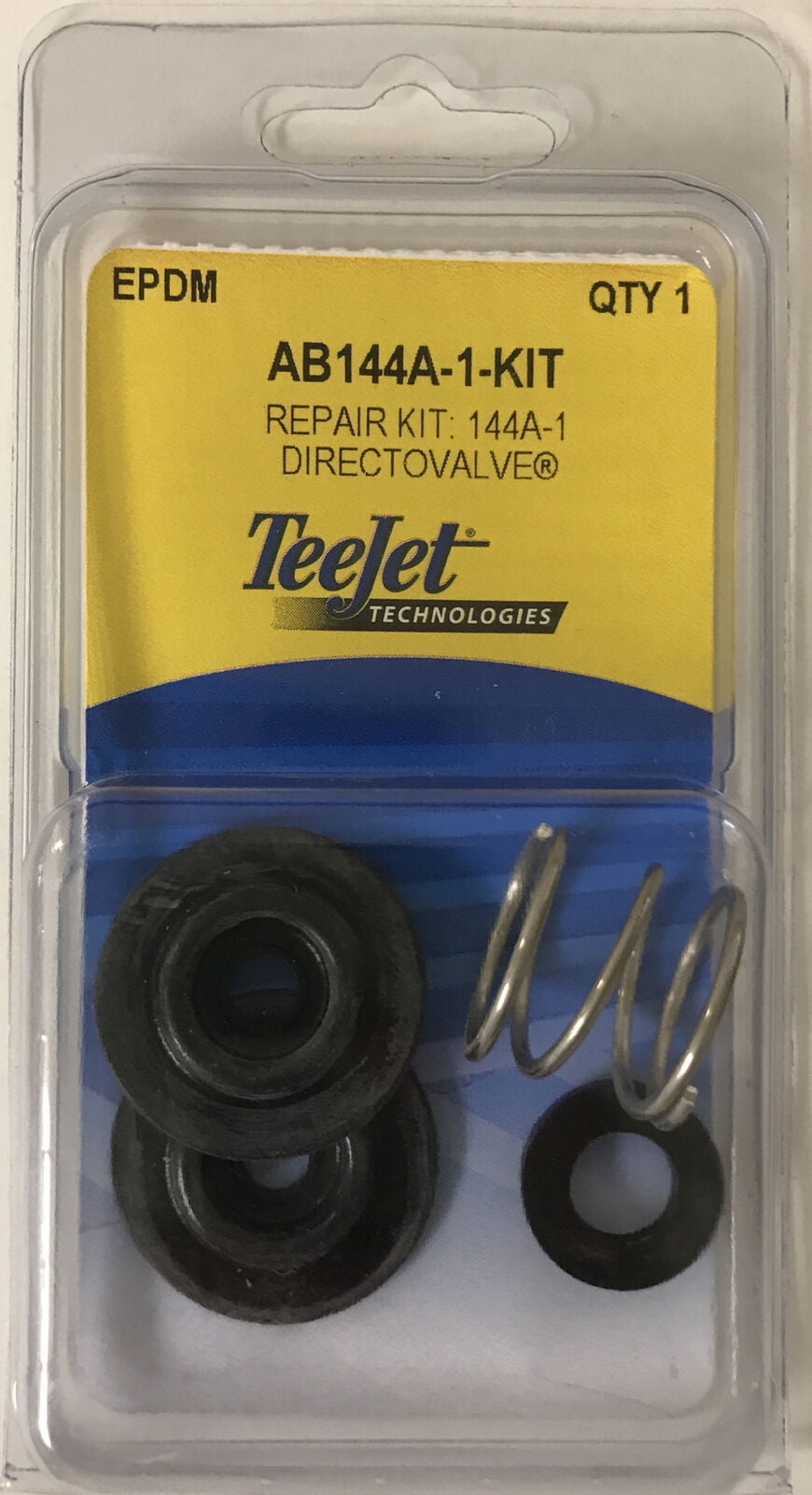 PK-AB144A-1-KIT TeeJet Repair Kit: 144A-1 Directovalve - Walmart.com