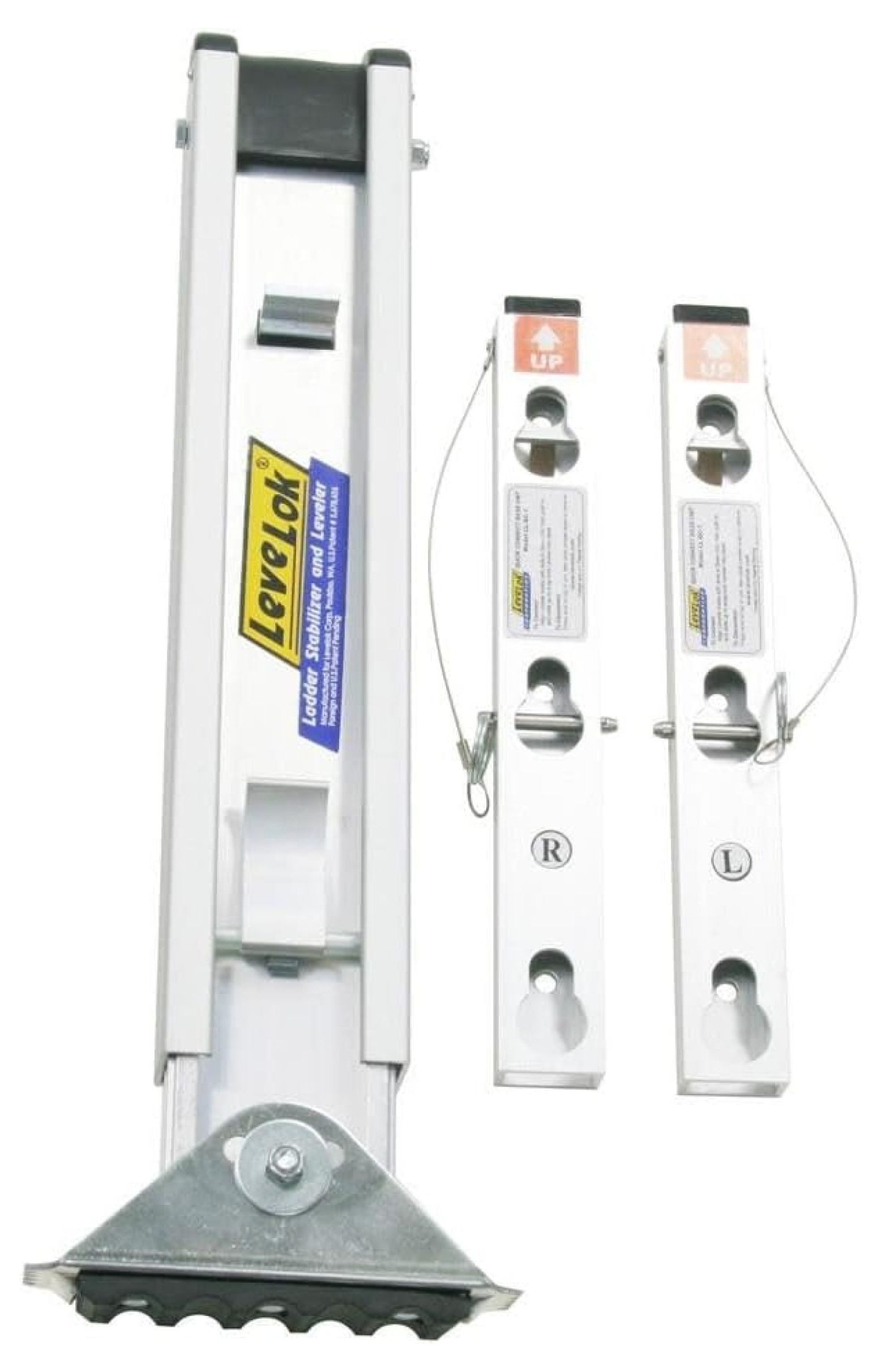 PK70-1 Ladder Leveler with 2-Base Unit Attachments - Walmart.com