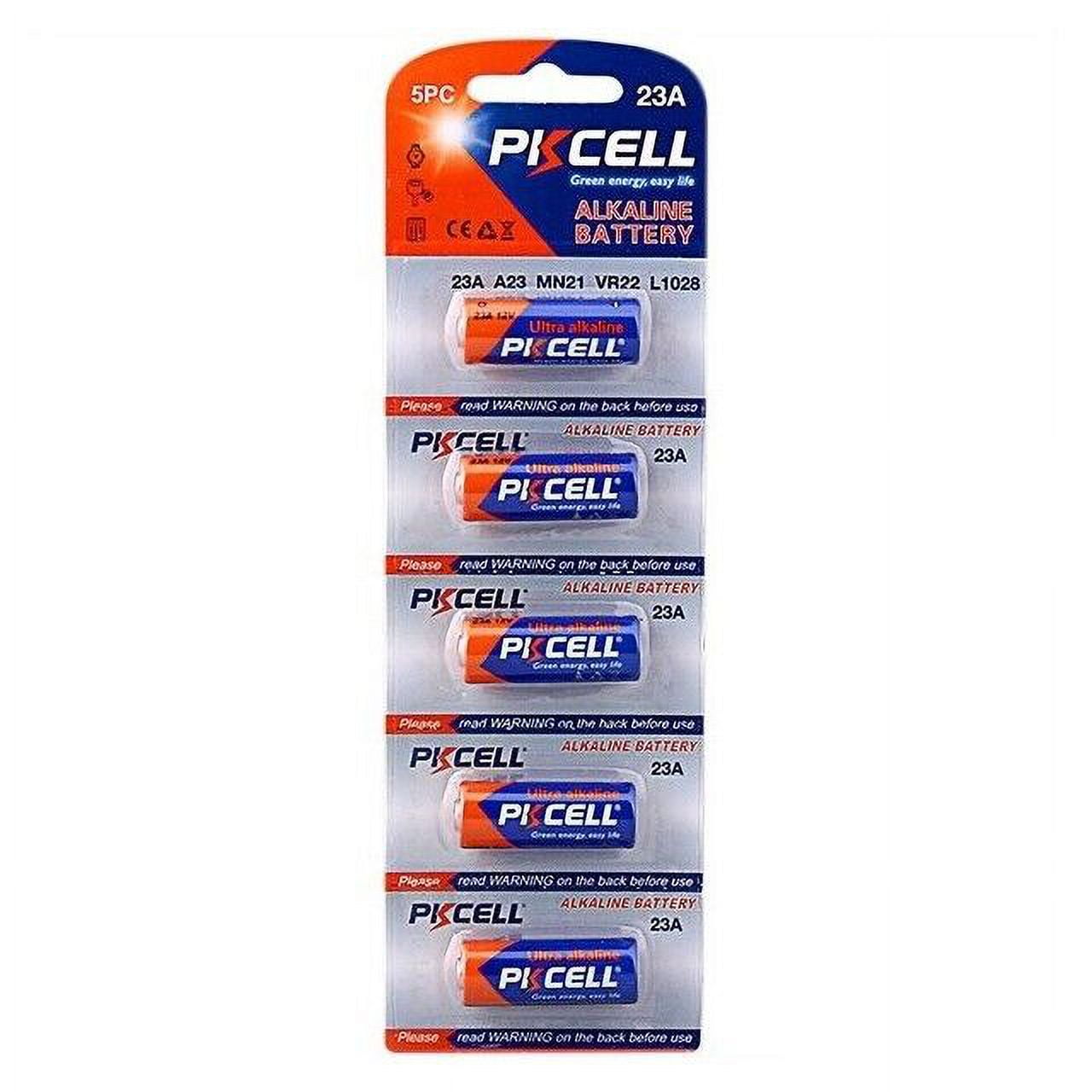 PKCELL 23A Battery (5 Pack), A23 12V Alkaline Batteries - Walmart.com