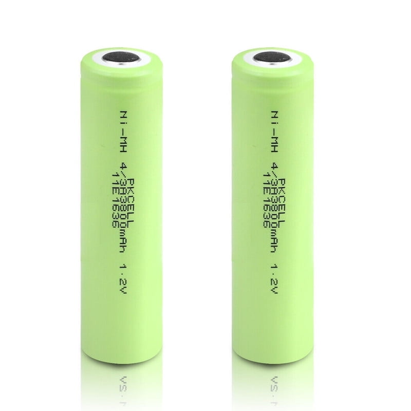 PKCELL 4/3A 3800mAh Batteries 1.2V 7/5A 17670 Nimh Rechargeable Battery ...
