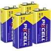 PKCELL 9V Batteries, Super Alkaline 9-Volt Battery, 24-Count Garage ...