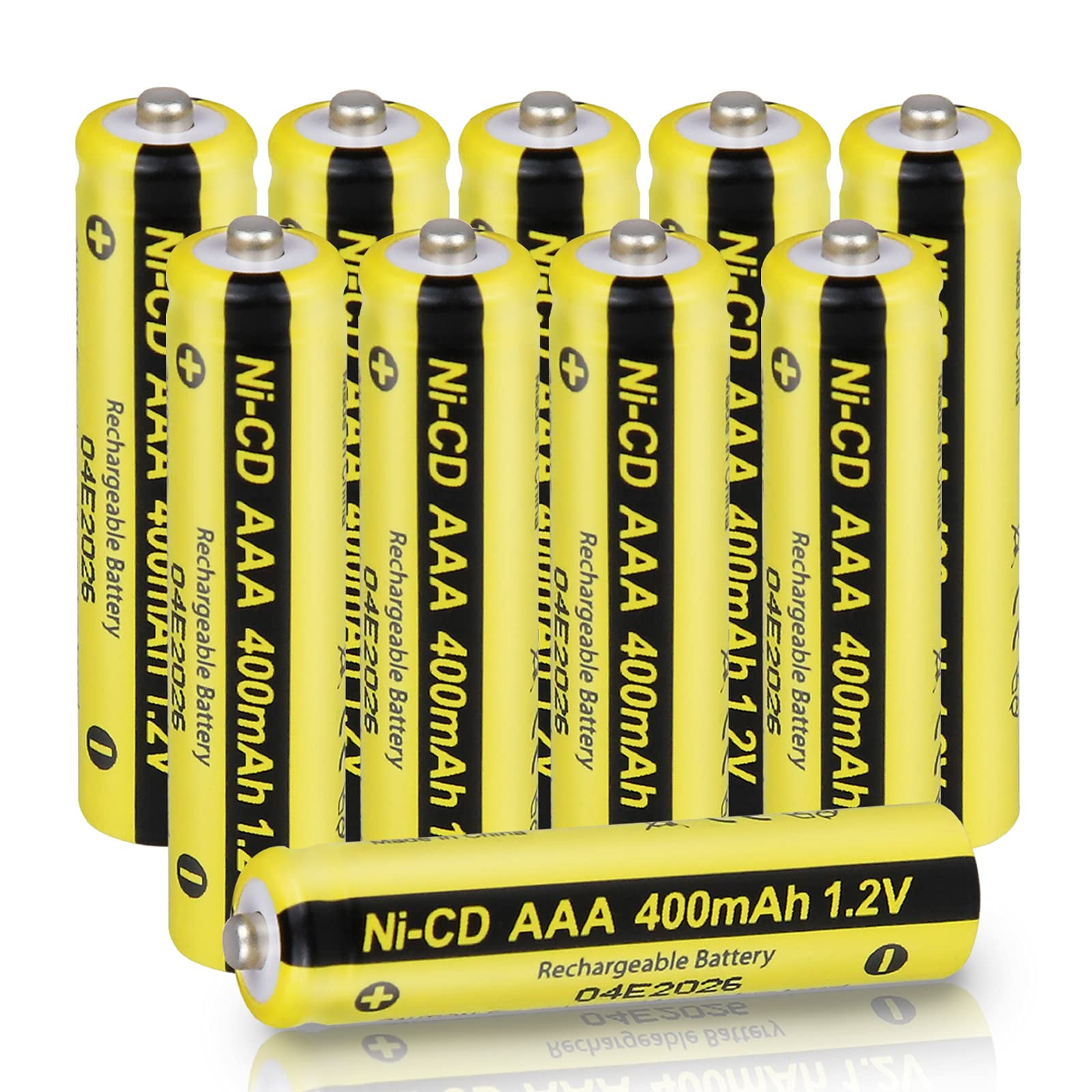 PKCELL AAA Battery NiCd 1.2V Rechargeable Batteries for Garden ...