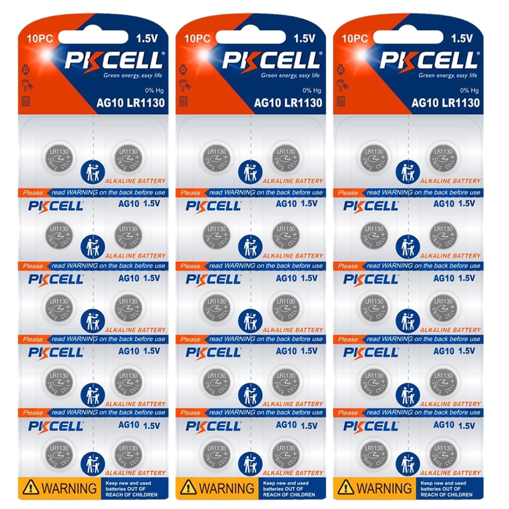 Walmart Black Friday Deals 2025 PKCELL AG10 1.5V Alkaline Button Cell ...