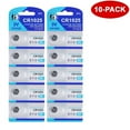 PKCELL CR1025 3V Lithium Coin Battery 10 Pack - Walmart.com
