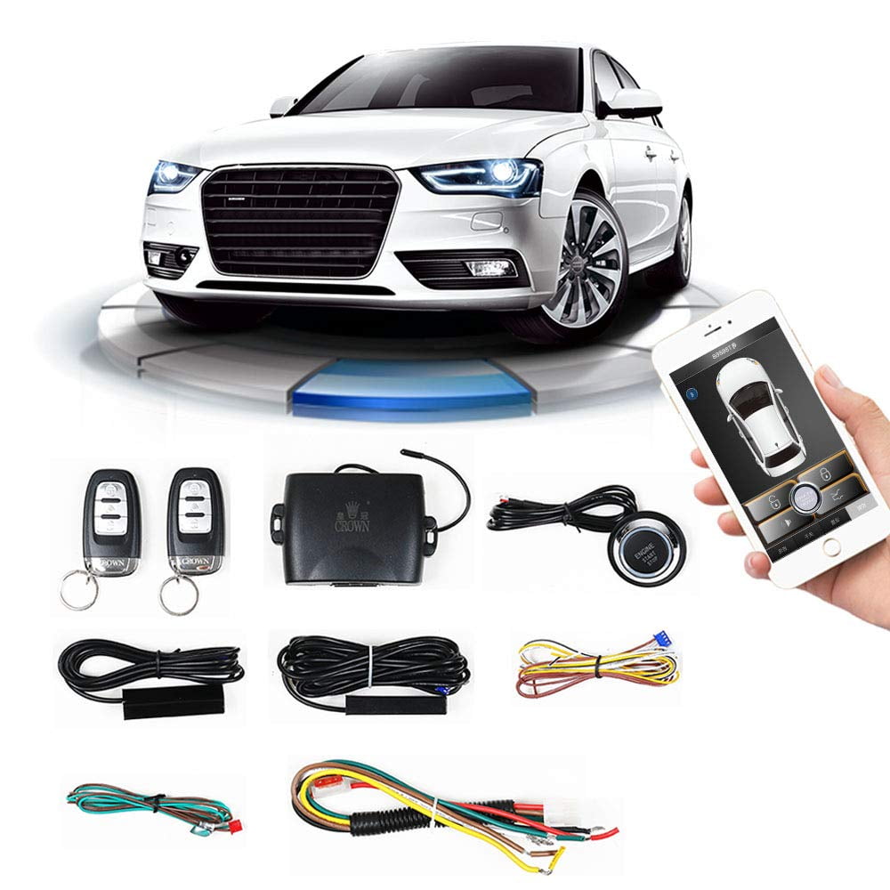 PKE Remote Starter Kits Universal Car Remote Engine Start for Car One ...