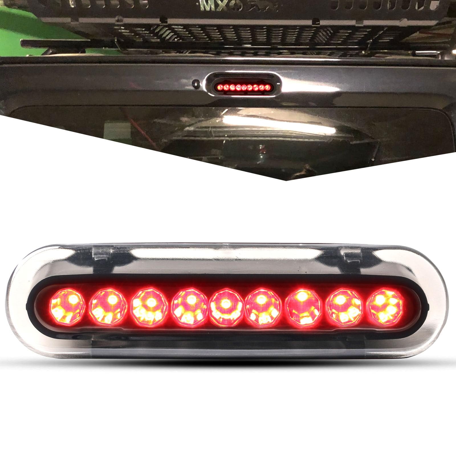 PKEDUO Rear High Level MMF7 Brake Light Replacement LED Tail Light ...