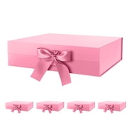 Hallmark Large Solid Color Gift Box (Light Pink) - Walmart.com