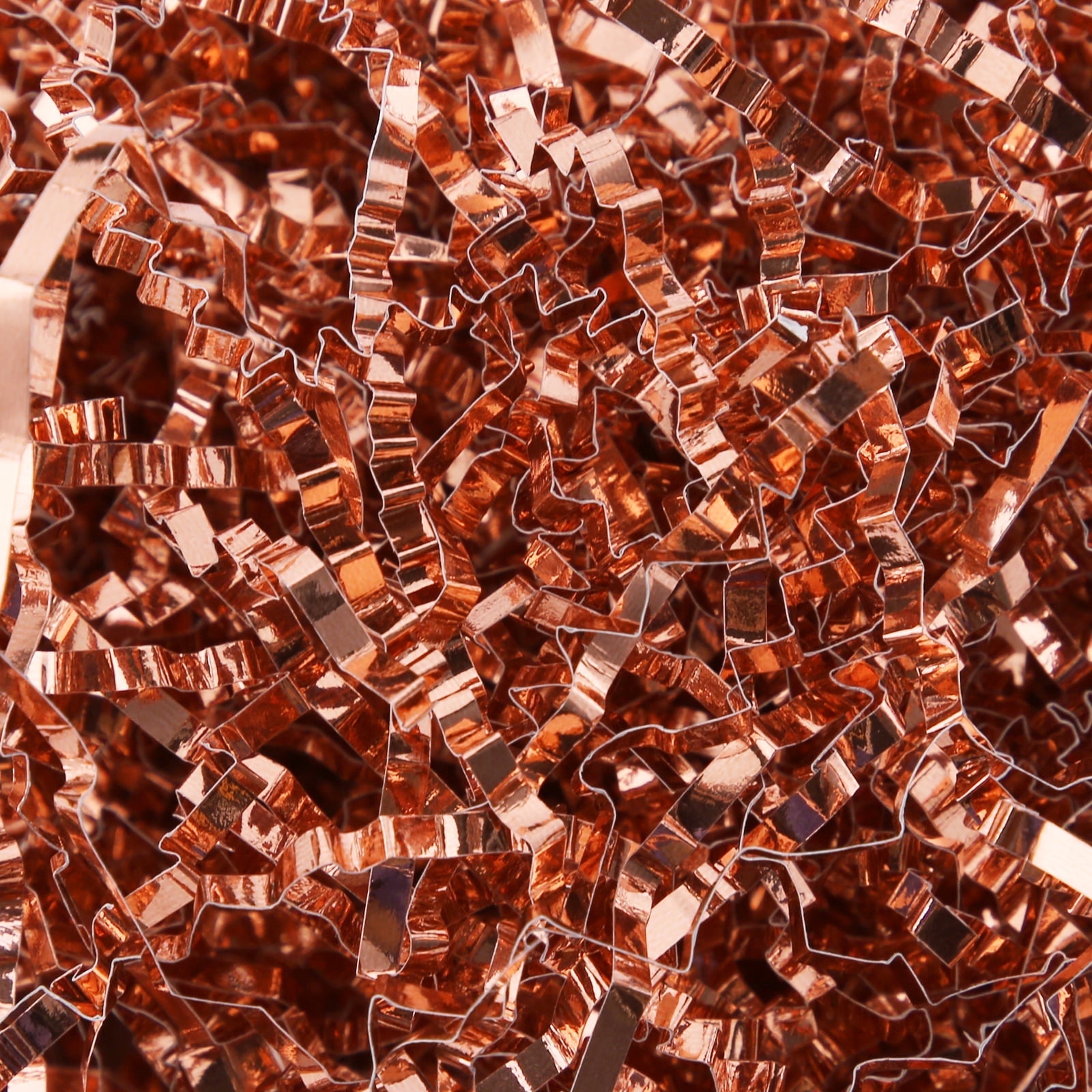 PKGSMART Rose Gold Crinkle Paper Gift Filling, Decorative Packing, 1 lb ...