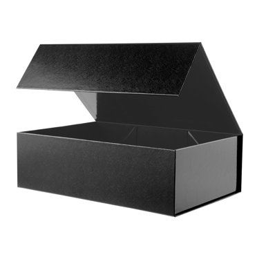 4 Pack 12x9x4 Black Gift Box Set with Magnetic Closure, Perfect for ...