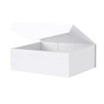 PKSMART Large White Magnetic Gift Box with Lid for Present, 13.5x9x4.1 ...