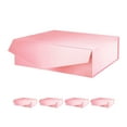 PKGSMART Gift Boxes, 5 Large Pink Magnetic Gift Boxes with Lids for ...