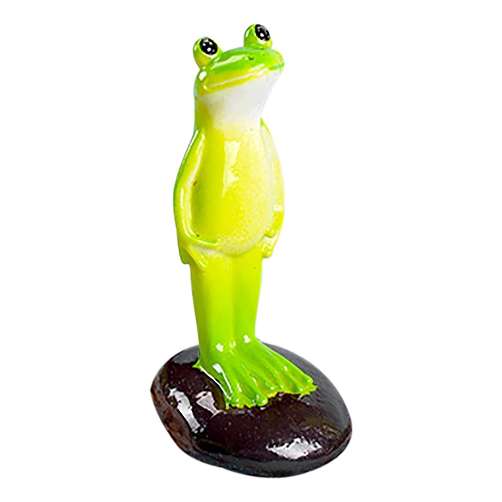 PKJHGA F-Rog Miniature Figurine Cute Animal F-Rog Garden Ornament ...