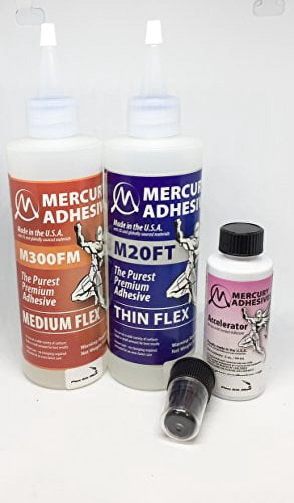 PKM Adhesives Flex Combo PK 8 OZ Thin Flex 8 OZ MED Flex & 2 OZ ...