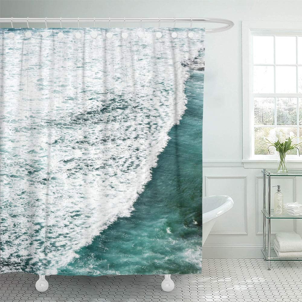 PKNMT Blue Cold Beautiful Seascape Wave Pattern Surf Beach Big Breaking ...