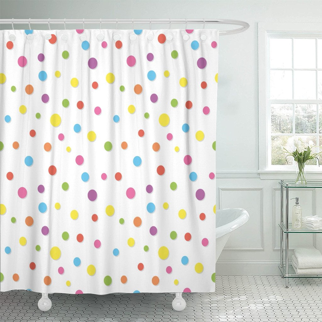 PKNMT Colorful Confetti Pattern Funny Polka Dots for Birthday Shower ...