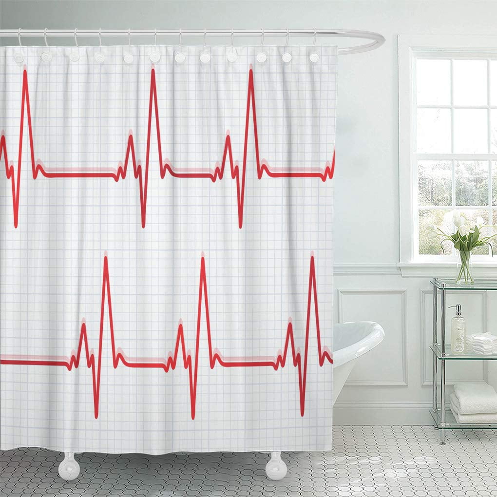 PKNMT Electrocardiogram with Heartbeat Abstract Beat Cardiac Cardiogram ...
