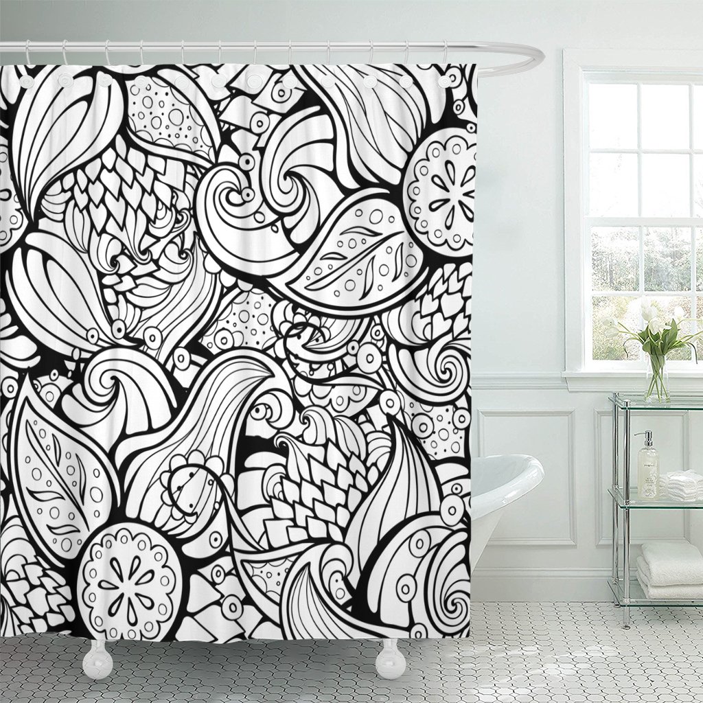 PKNMT Fantasy Floral Doodle Coloring Book for Adult and Children ...