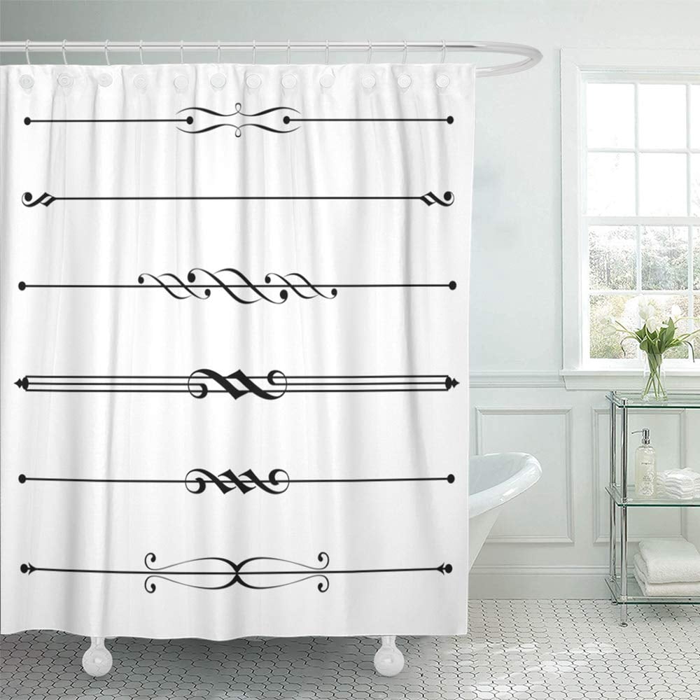 PKNMT Line Border and Page Rules Vintage Gothic Medieval Scroll Ornate ...